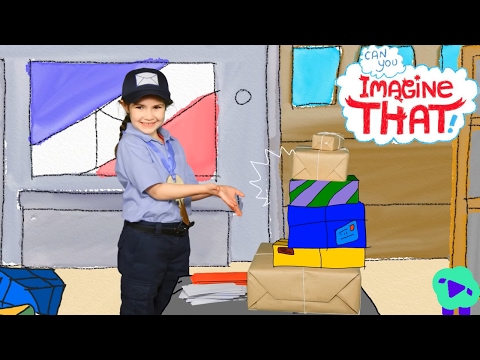 I Want To Be A Mail Carrier - Kids Dream Jobs - Can You Imagine That?