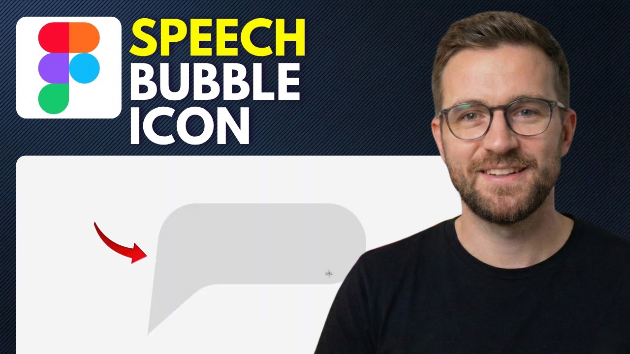 How to create a speech bubble icon in Figma (Step By Step 2026)