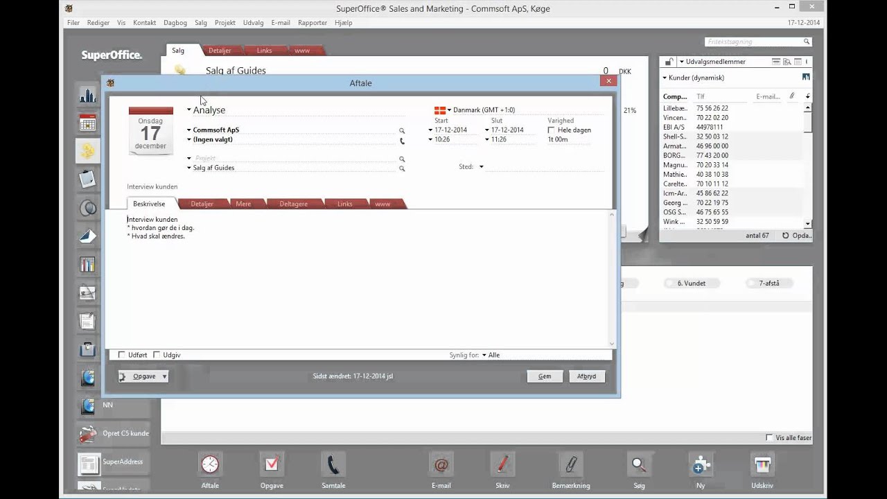 Tips &Tricks - Workflow automation med salgsguides i SuperOffice