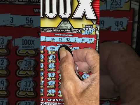 California Lottery 100X x 2 Big Win Claimer 2021