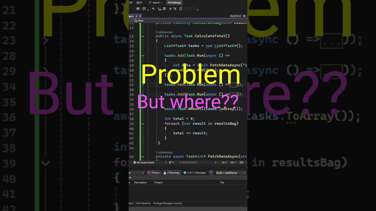ConcurrentBag C# | Collection for Parallel Programming #csharp
