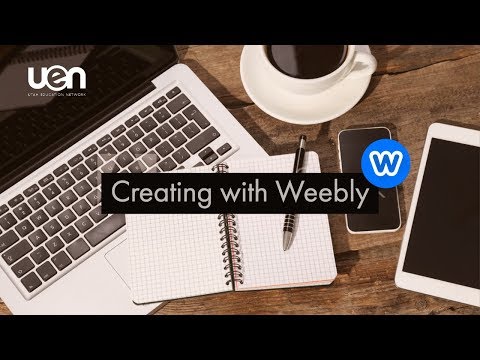 Blogging with Weebly