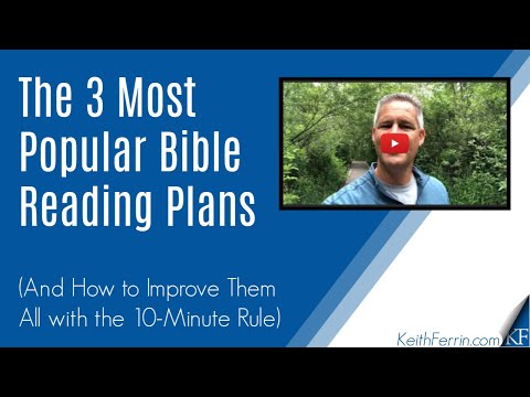The 3 Most Popular Bible Reading Plans (and How to Improve Them ALL with the 10-Minute Rule)