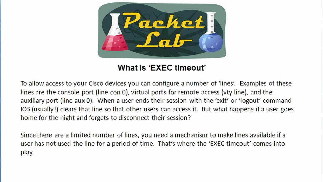 EXEC Timeout - Part 1