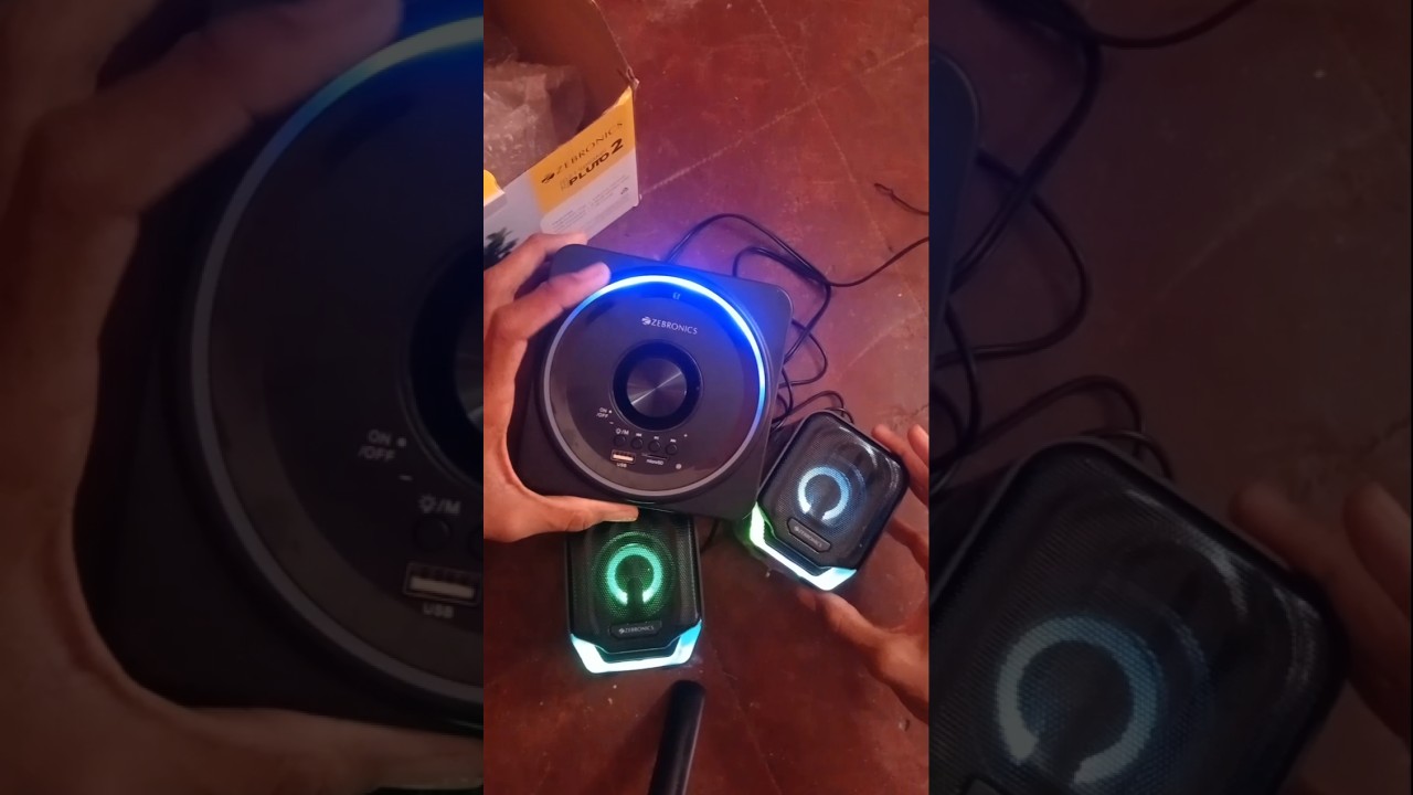 ZEBRONICS Pluto 2-2.1 Only Rs.999 #election #music #electronic