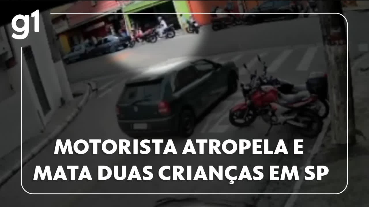 Motorista embriagado atropela e mata duas crianças na calçada em Diadema, na Grande SP