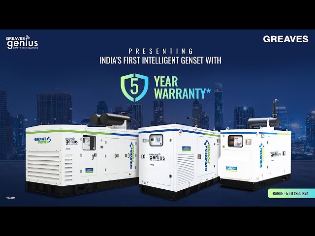 Greaves Power Diesel Generator - Greaves GPWII-PII-125 Power Diesel ...