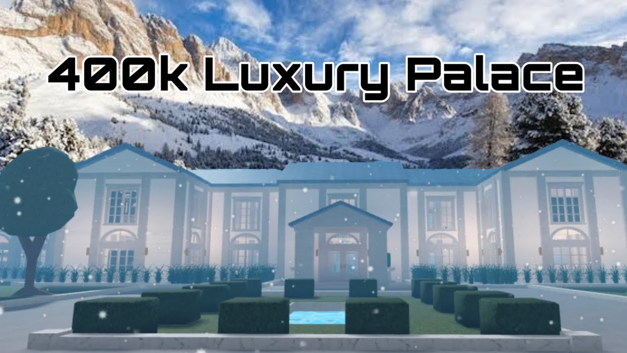 400K Bloxburg Palace || Tour