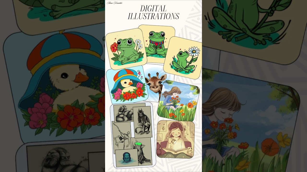 Hi! My portfolio on Behance http://www.behance.net/anniek9 #portfolioday #artportfolio