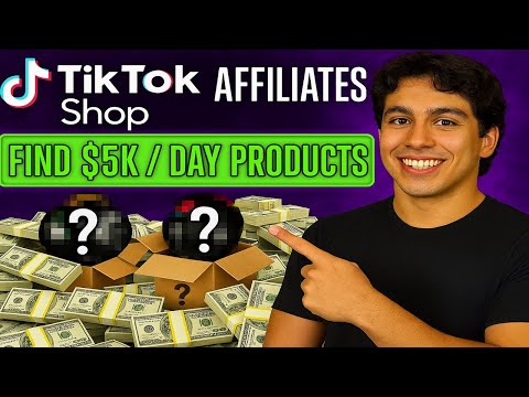 How To Find $5K/Day TikTok Shop Affiliate Products In 10 Minutes!
