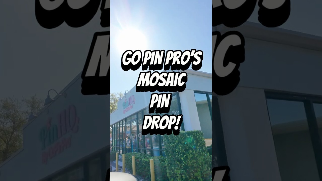 Gopinpro’s mosaic pin drop! @GoPinPro #disneypins #pindrop #pins #gopinpro #disneyprincess #shorts