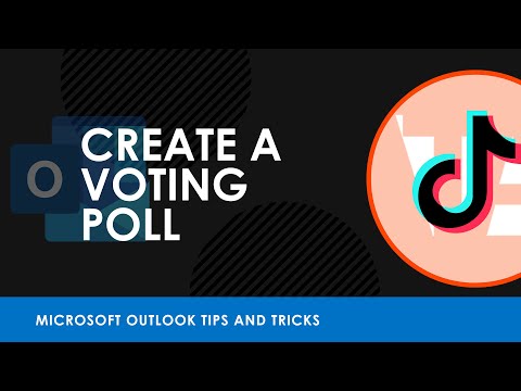 How to Create Voting Polls in Outlook #shorts