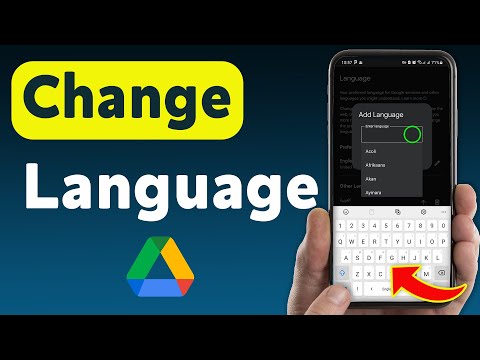 How to Change Google Drive Language (Updated)