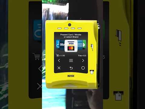 It's SO EASY To Install A NAYAX CREDIT CARD READER On A Vending Machine! #vendingmachine #nayax