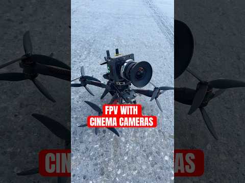 How do FPV Drones Carry MASSIVE Cinema Cameras?