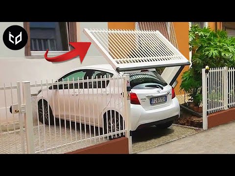 OPEN THE GATES! ➤ 2 - Automatic Sliding Folding Gates and Doors Ideas For Modern Homes