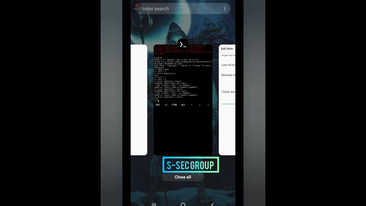 Termux hacking | python coding termux | Python for beginners | android hacking
