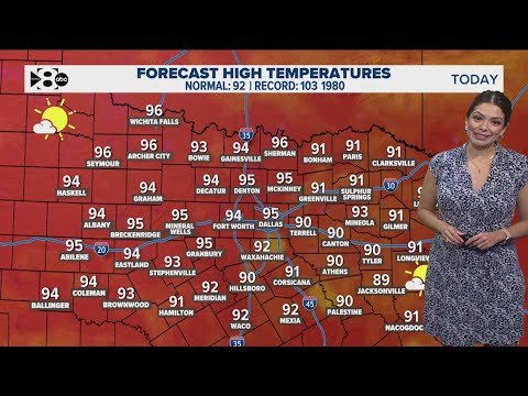 DFW Weather: Here's the latest North Texas heat forecast