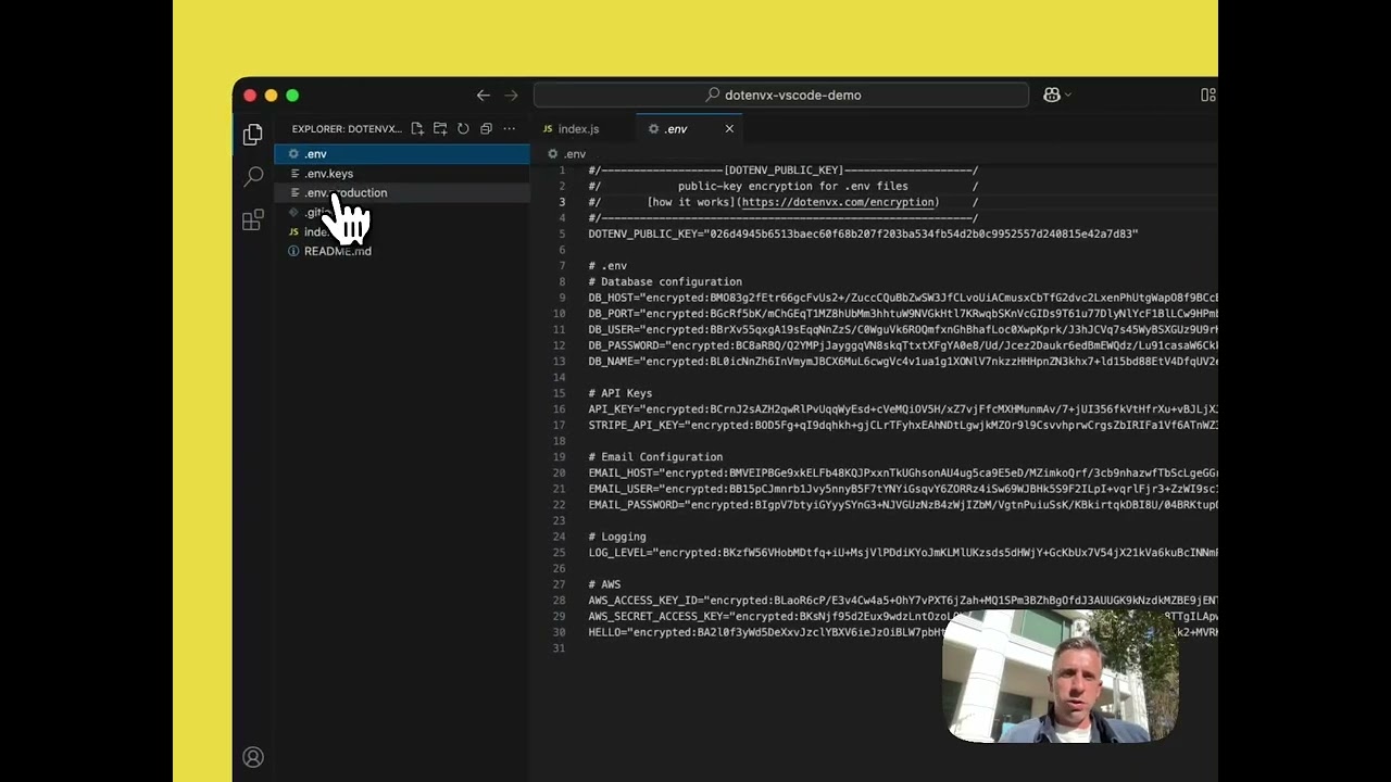 Dotenvx VS Code Extension