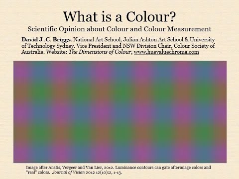 "What is a Colour?: Scientific Opinion about Colour and Colour Measurement" (David Briggs)