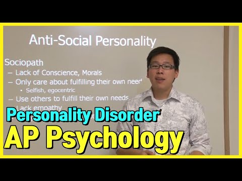 Personality Disorder (AP Psychology)