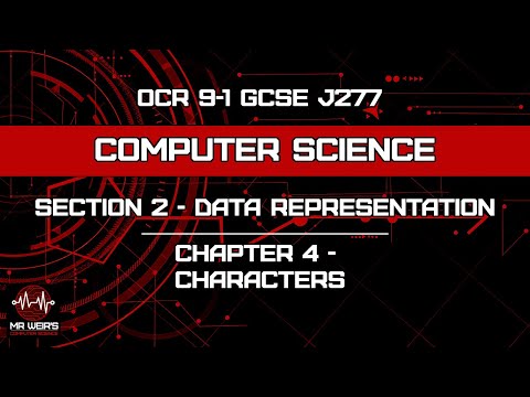 Data Representation - Chapter 4 - Character Sets