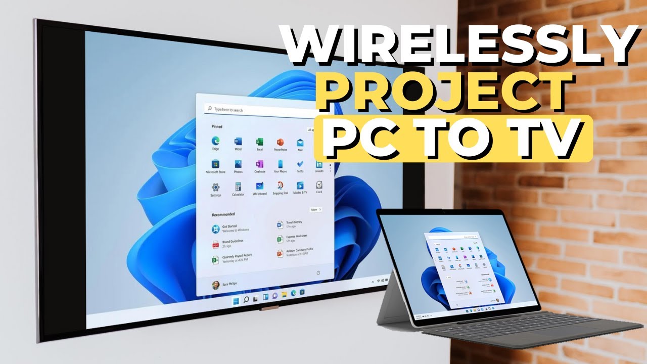 Connect Your Windows PC to TV Wirelessly: 2024 Guide