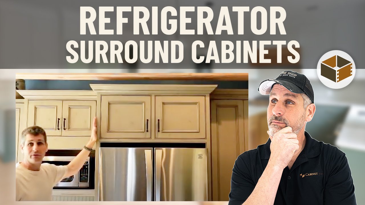 Refrigerator Surround Cabinets | RTA Cabinet Options