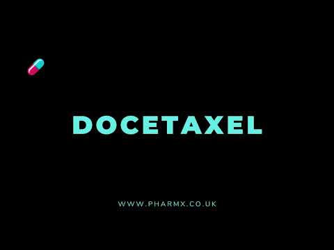 How to pronounce Docetaxel