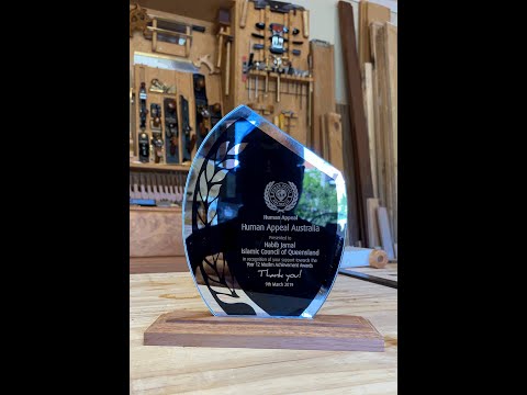“Building a TINY AWARD STAND by Hand — No Power Tools, Just Pure ...