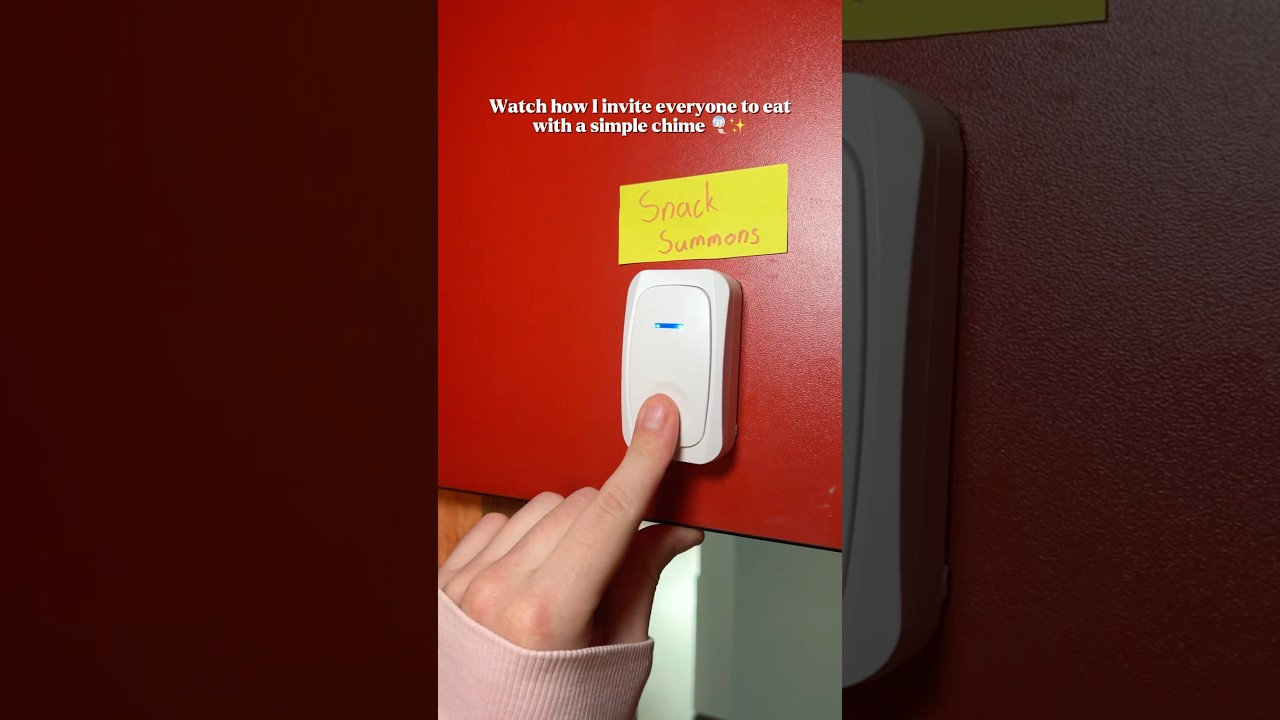 Watch me call everyone to snack time…with a soothing chime #chime #chimes #windchimes #windchime