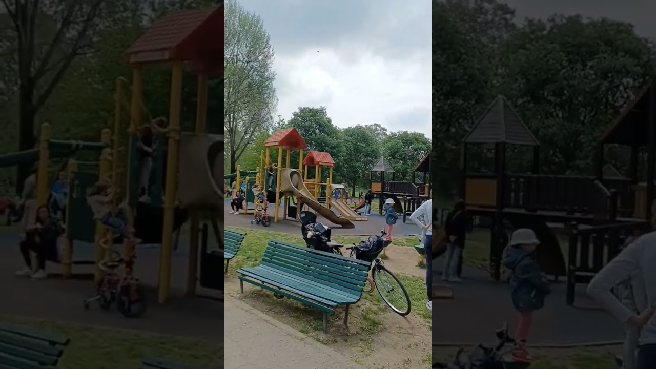 Park Milan Italy #shortvideo #viralvideo #trendingvideo #playground #childrens #park #familyday