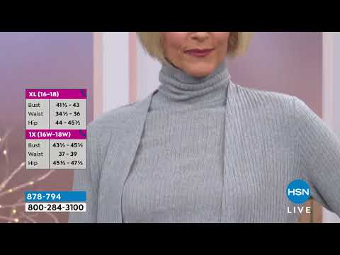 IMAN Global Chic Belted Ribbed Knit Cardigan