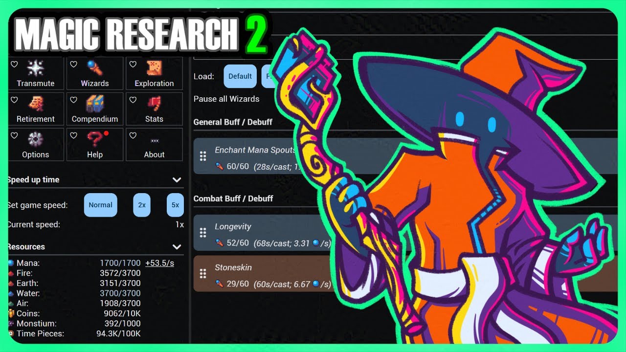 I Can Never Say No To Incremental Wizard Simulators - Magic Research 2 [Demo]