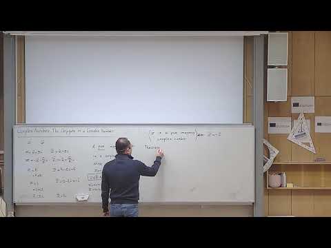 Complex Numbers, The Conjugate of a Complex Number