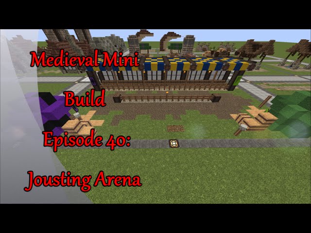 Medieval Jousting Arena Minecraft Map