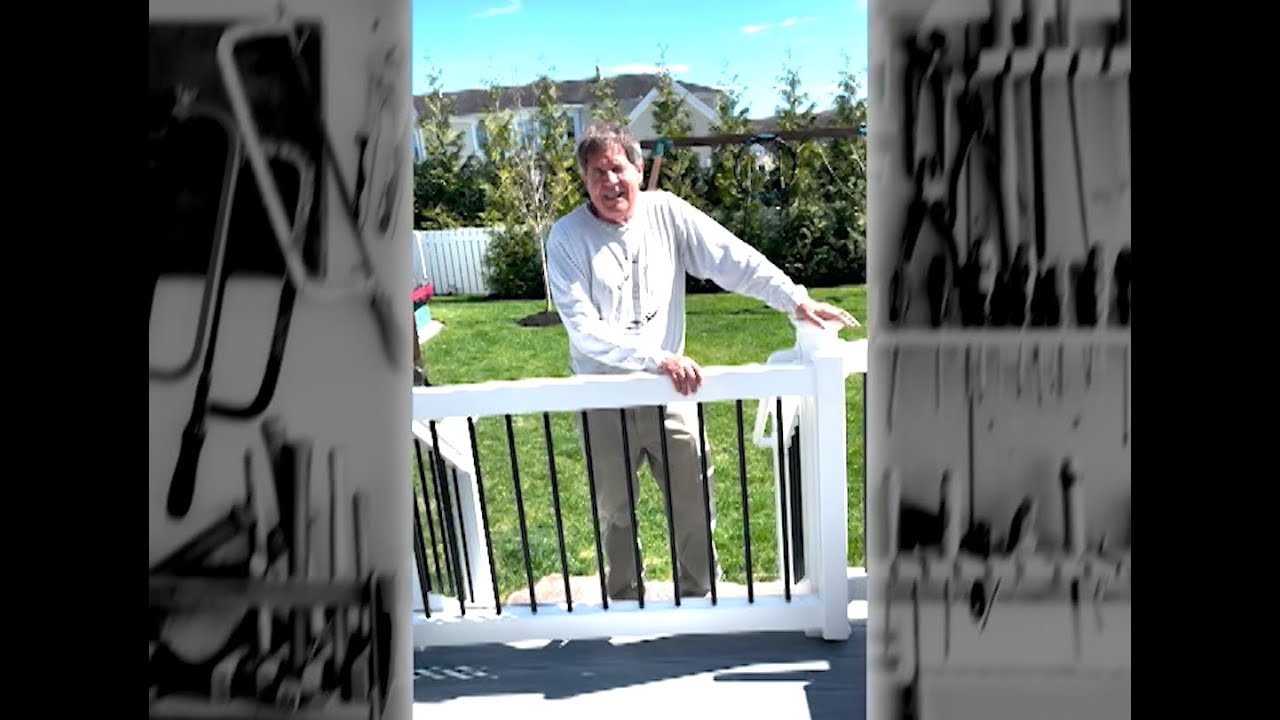 DIY Sliding Deck Gate