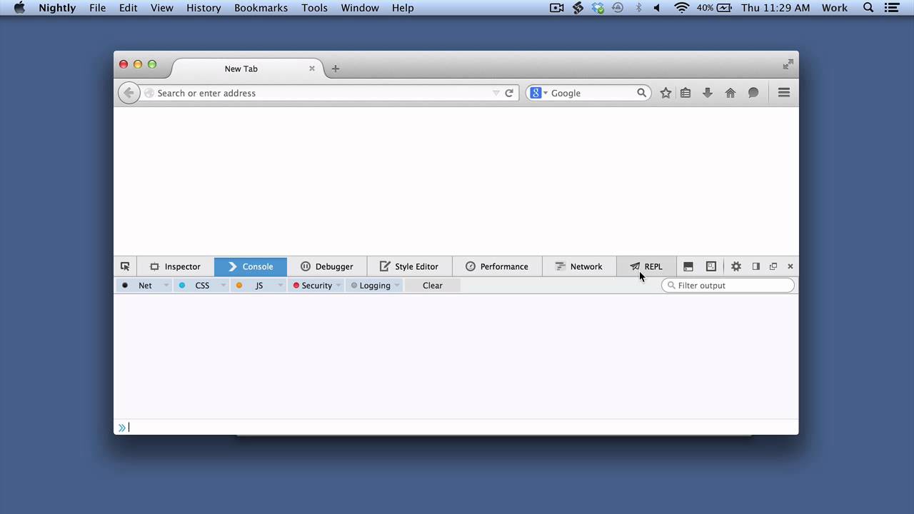 Minimal REPL for the remote debugging protocol