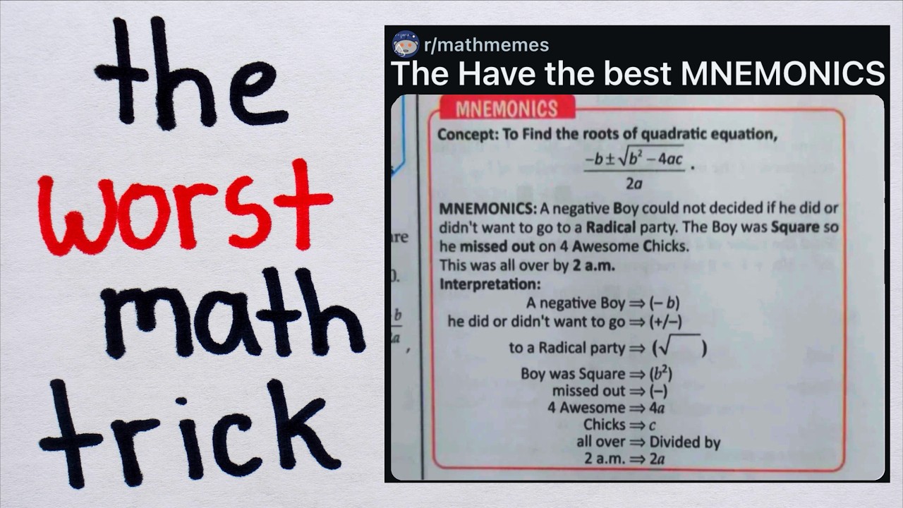 The Most Useless High School Math Trick?