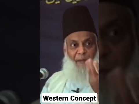 Western Concept | Dr Israr Ahmad