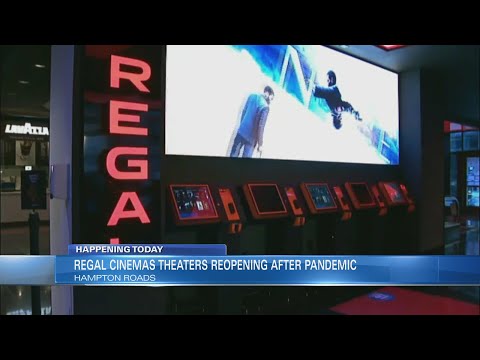 Regal Cinemas in Hampton Roads reopening Friday