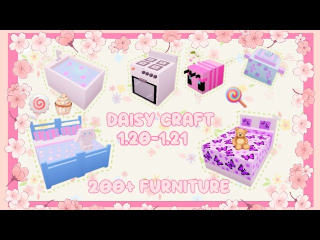 ⋆𐙚｡🌸Daisy Craft V2*: [Update 1.21+] Minecraft Be⋆𐙚｡🧺 🛍 Minecraft Mod