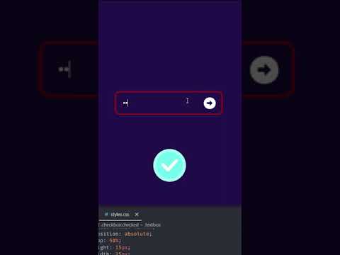 ⚡How to create shake input animation CSS #shorts