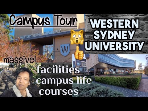 WESTERN SYDNEY UNIVERSITY Campus Tour | Campbelltown, NSW, Australia????????