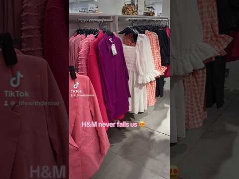 H&M is my favourite place. I’m obsessed 🤩 #hm #h&m #clothingobsession