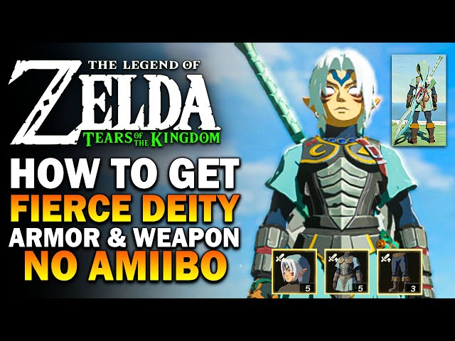 How to get the Fierce Deity Armor set in Legend of Zelda Tears of the Kingdom