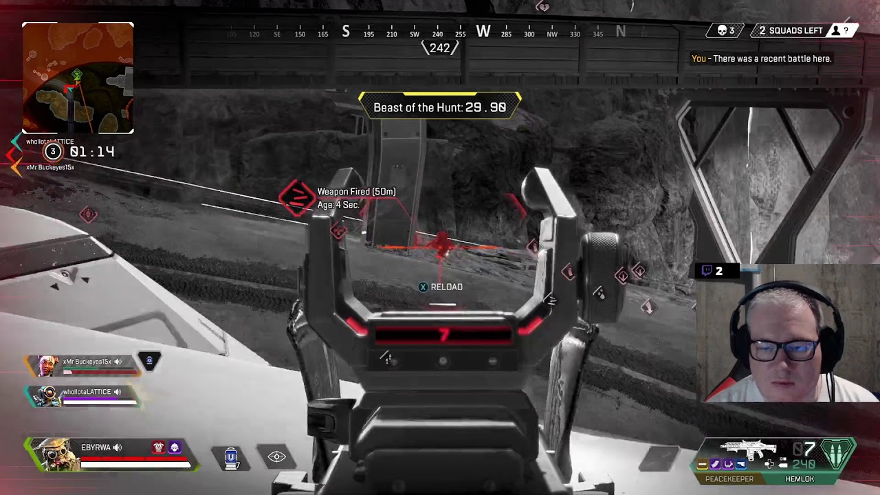 Apex Legends Season 5 Practice with the single fire Hemlock part 1