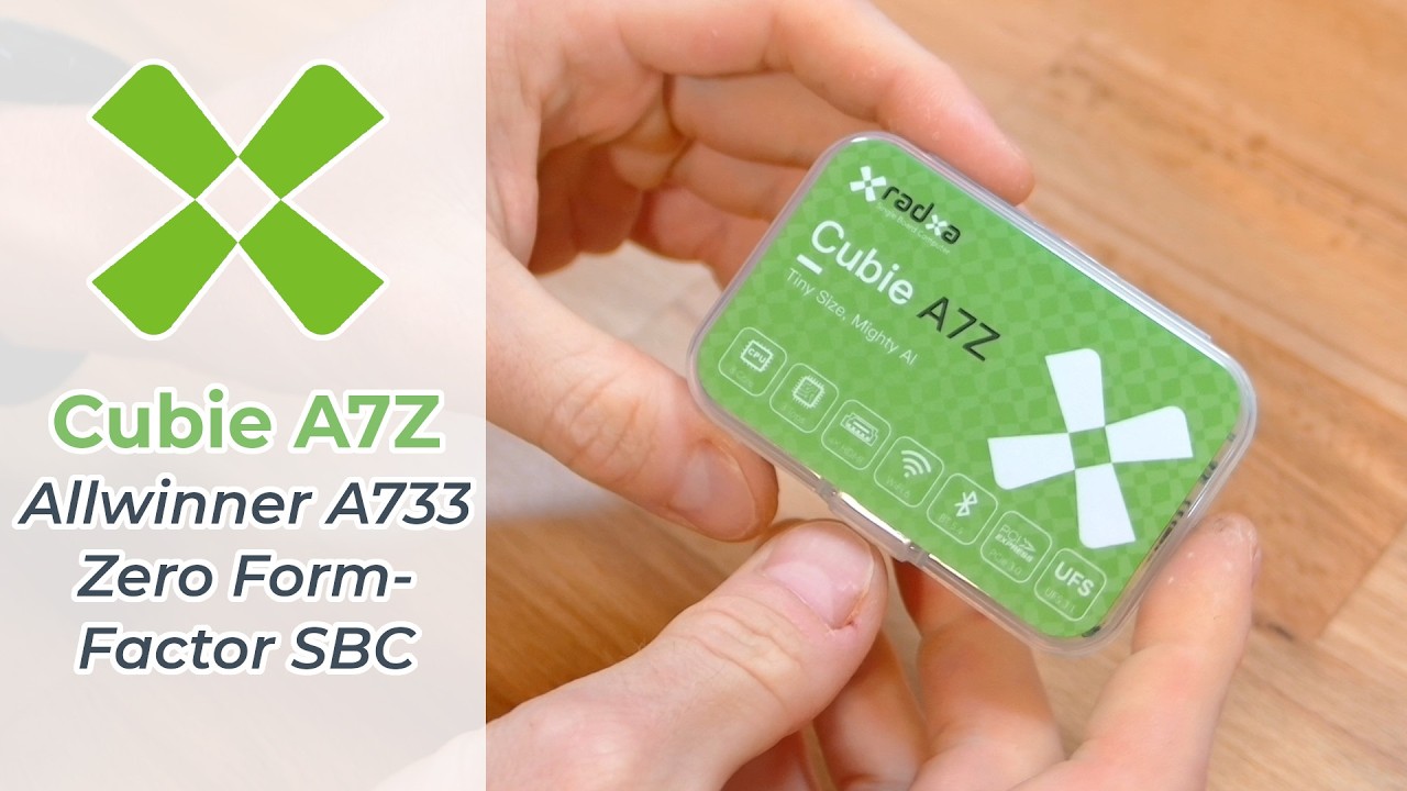 Radxa Cubie A7Z - A Raspberry Pi Zero 2W Alternative? Not Quite Yet!