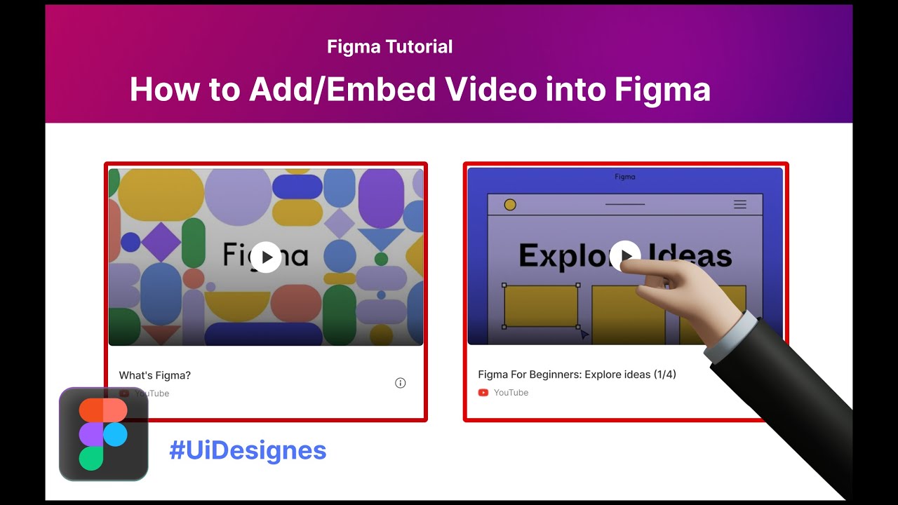 You Can Now Embed YouTube Videos in Figma | Figma Tutorial for Beginners