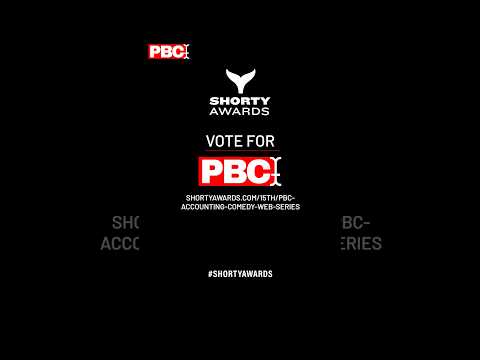 Guess what, PBC fam?! We've been nominated for a #ShortyAward 🎉